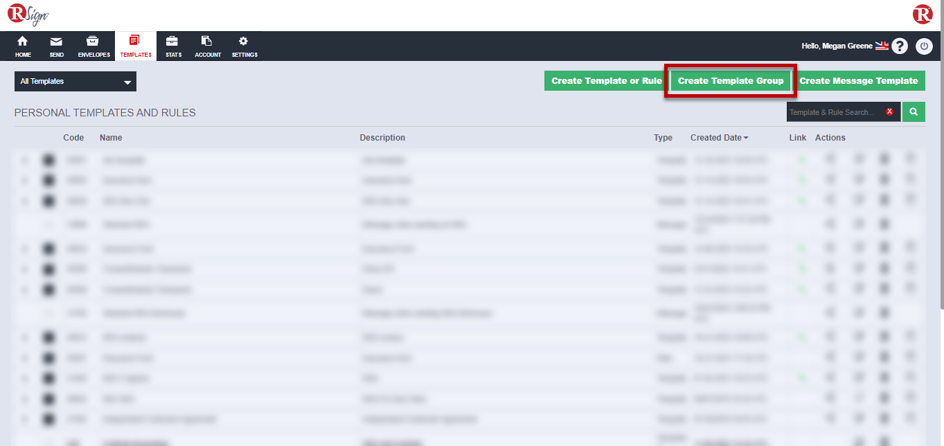 Allow Users to Create and Use Template Groups – Help Center